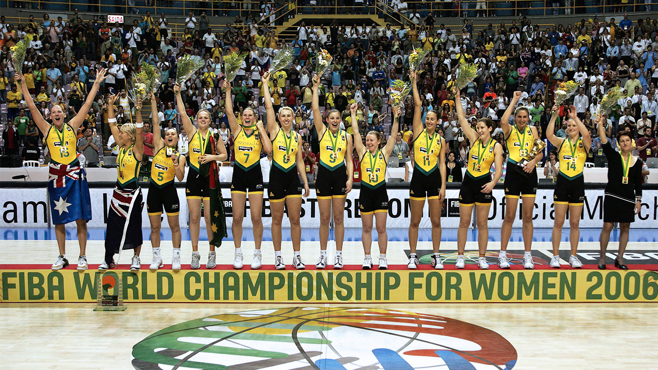 Australian Opals 2006 gold medal team enter Hall Of Fame