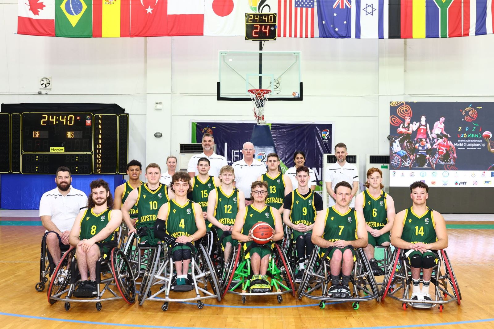 Spinners finish fifth at the U23 IWBF World Championship.