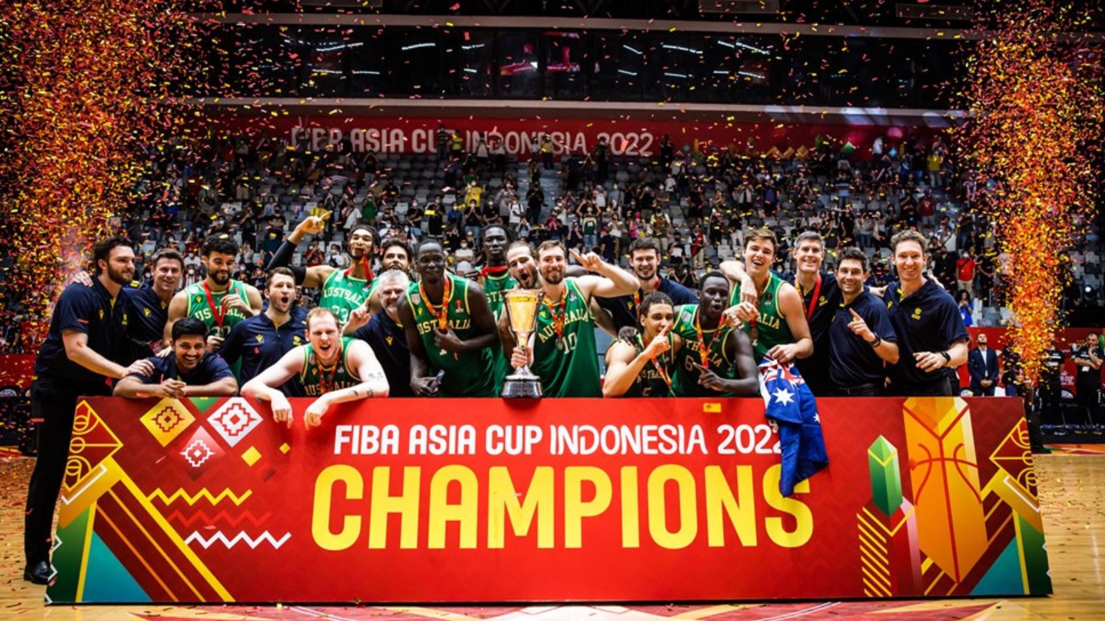 Boomers go back to back at FIBA Asia Cup.