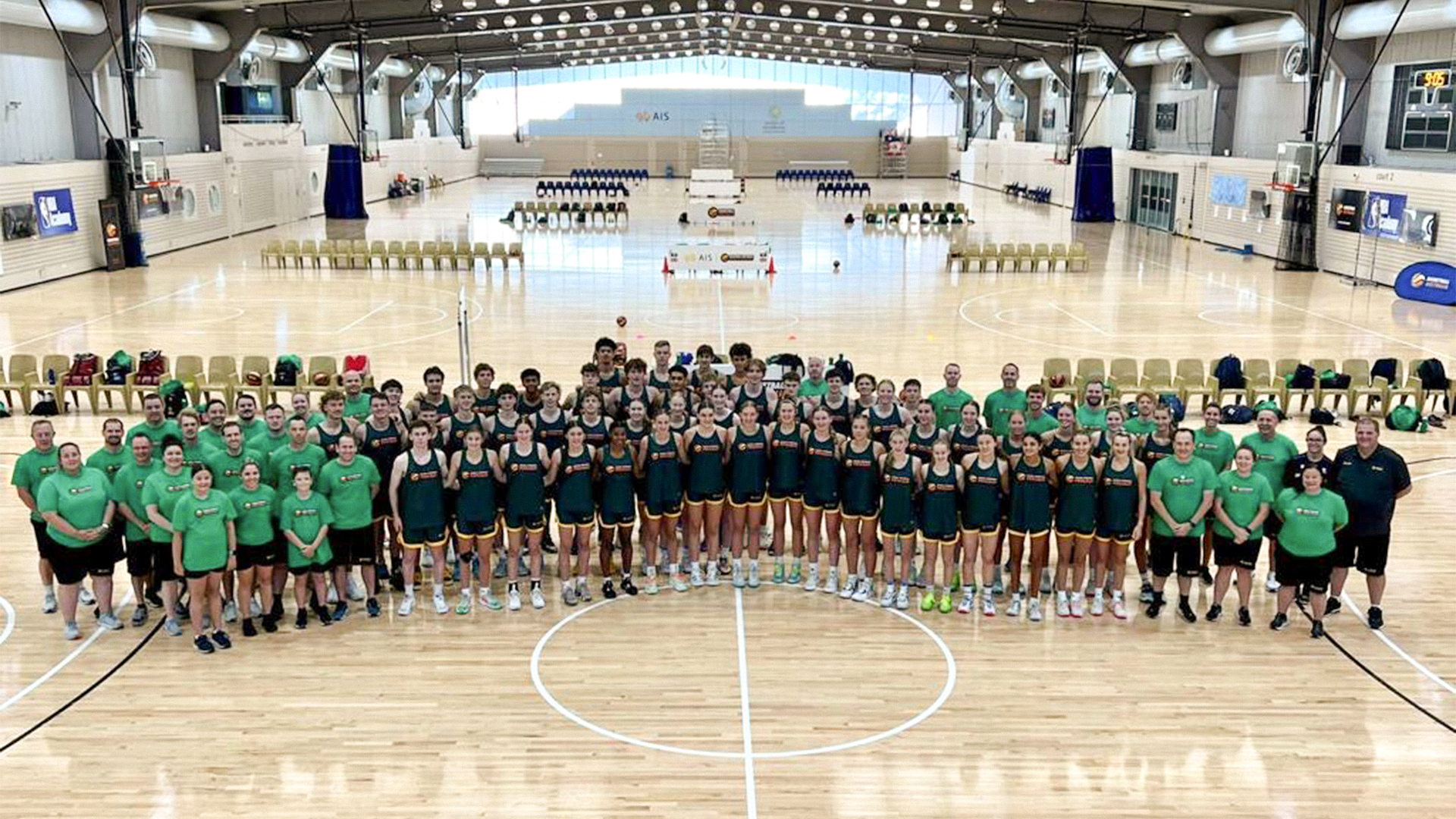 Next Generation of Basketball stars attend National Performance Camp at AIS